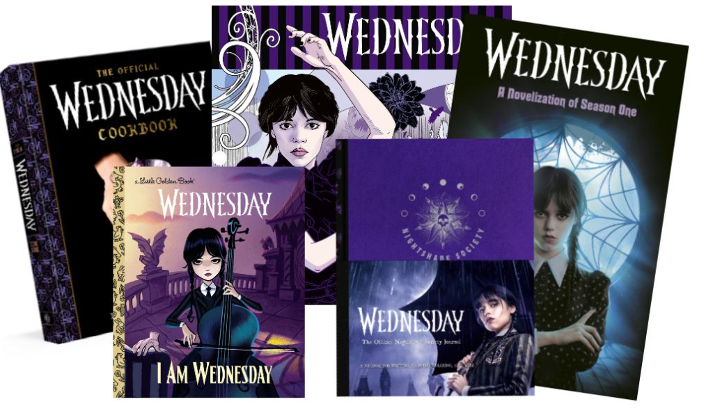 Random House Reveals New Line of ‘Wednesday’ Tie-In Books - BookFrenzi